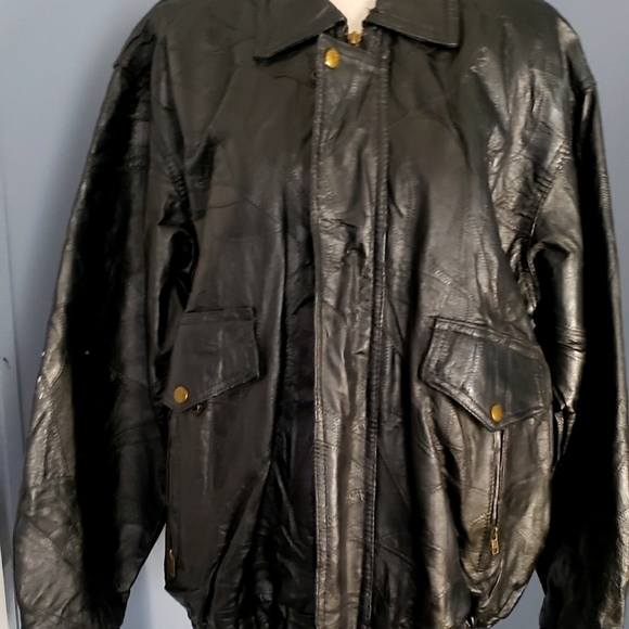 Unbranded | Jackets & Coats | Mens Leather Bomber Jacket L | Poshmark